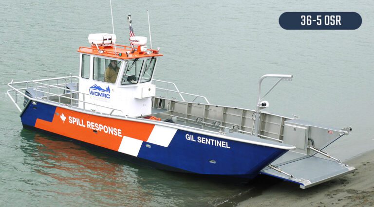 Munson 36' Series / Custom welded aluminum boats.