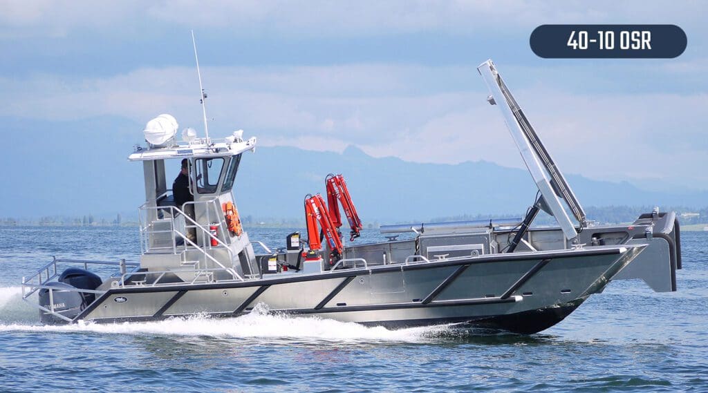 Munson Oil Spill Response Boats | Welded Aluminum Boats
