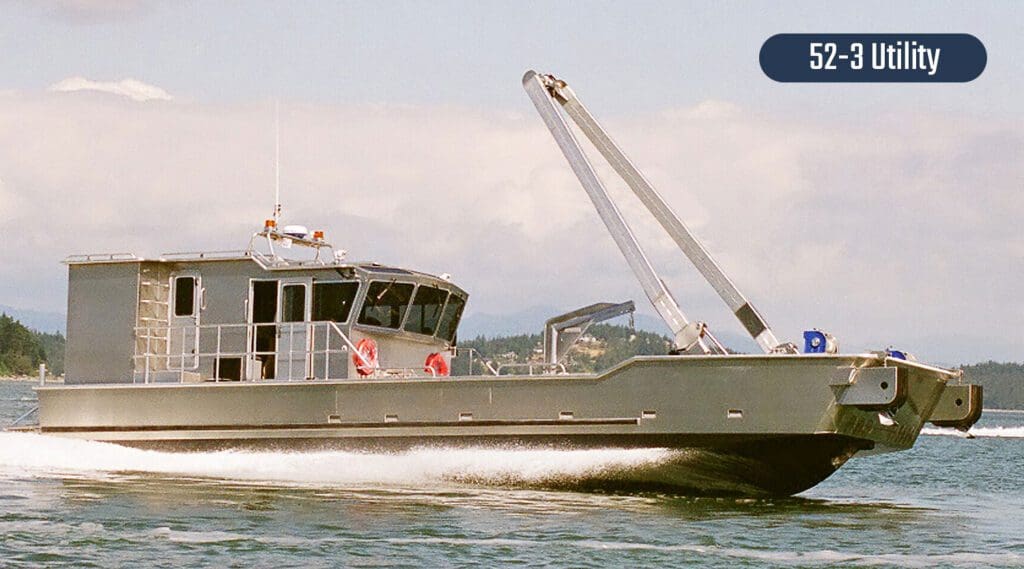 Munson 52' Series / Custom welded aluminum boats.